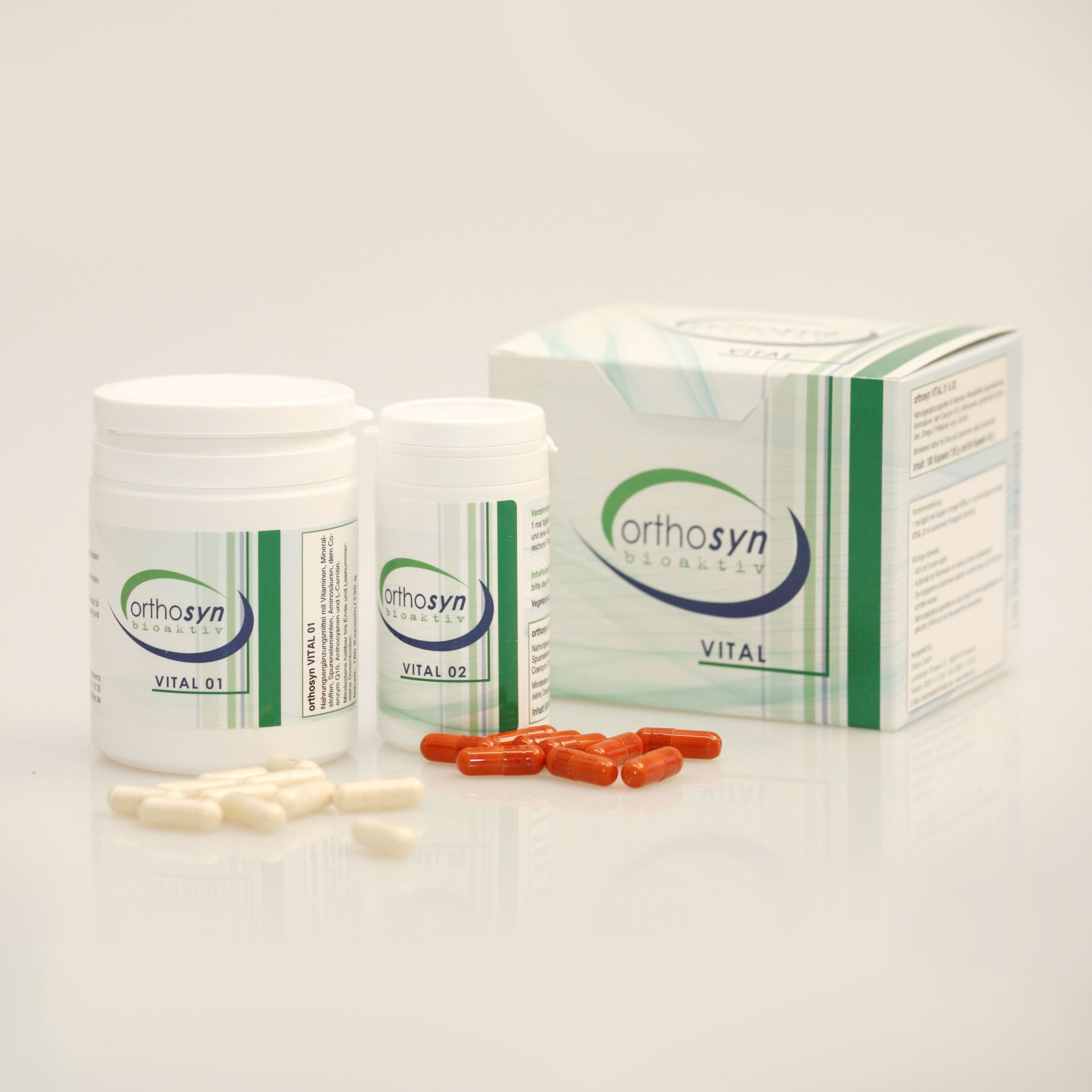 orthosyn VITAL - vegetarisches Kapseln mit Mikronährstoffen und Aminosäuren