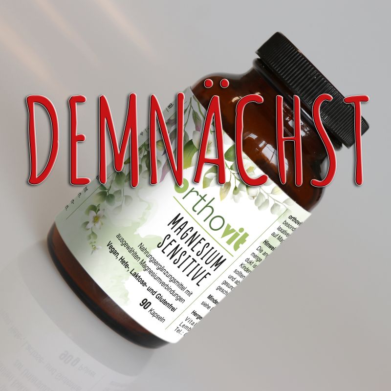 orthovit MAGNESIUM SENSITIVE - veganes Nahrungsergänzungsmittel mit ...