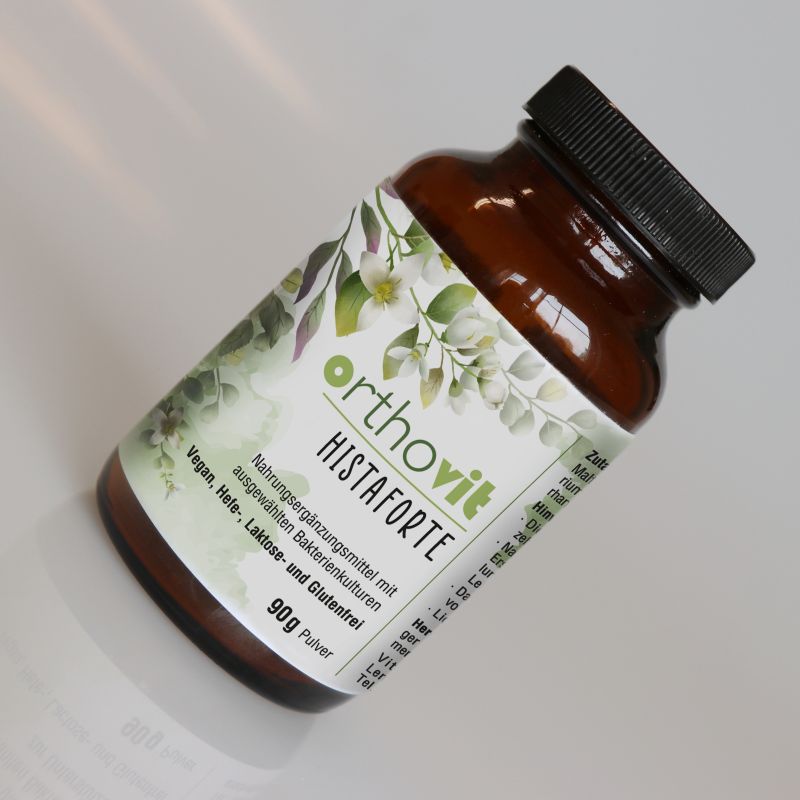 orthovit HISTAFORTE ist ein veganes Probiotikum zum Trinken